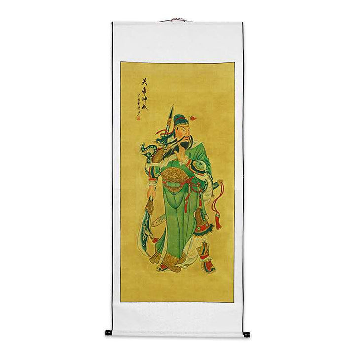 Guan Yu Portrait Chinese scroll painting – Taikong Sky